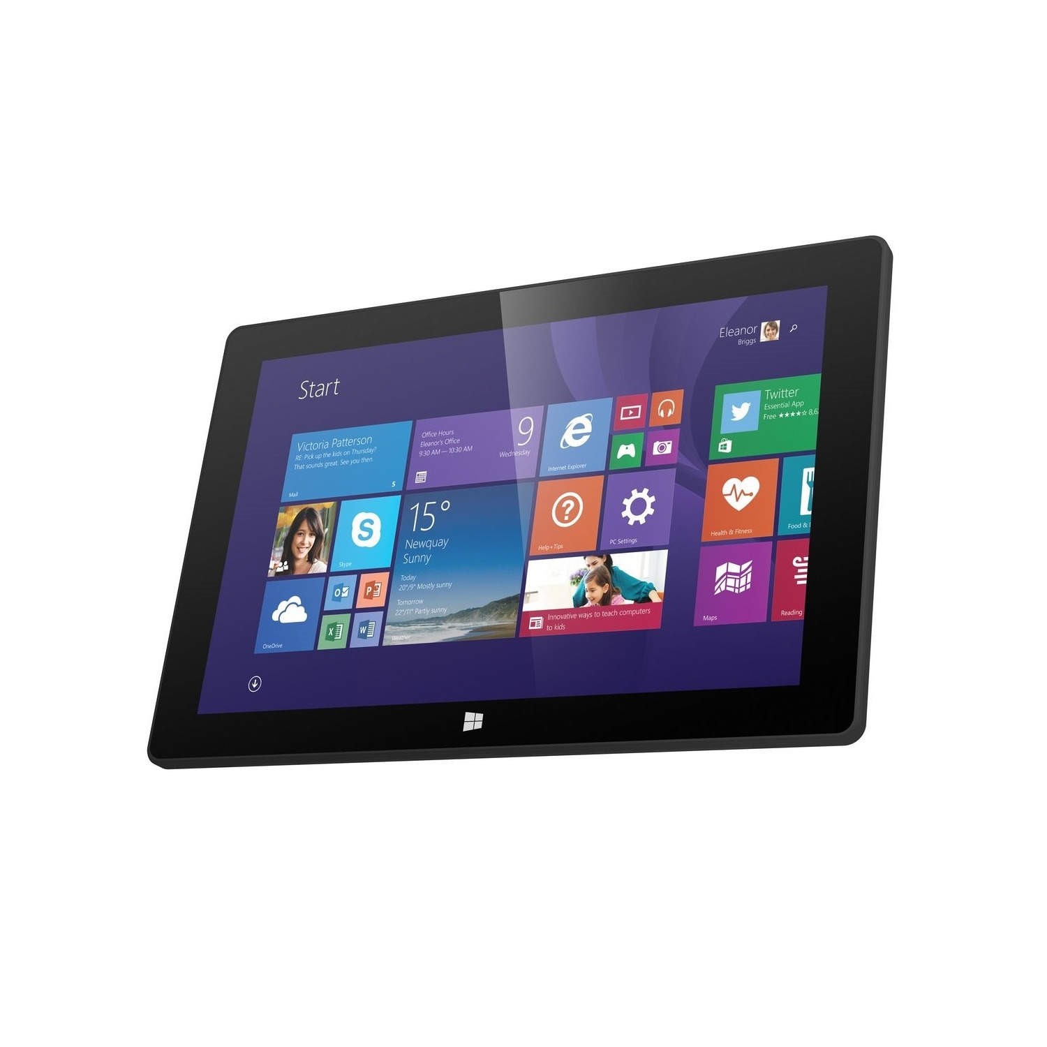 Linx 10 Quad Core 2GB 32GB 10.1 inch Windows 8 Tablet with Free Office ...