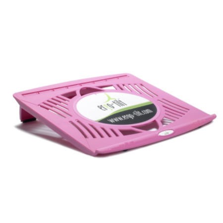 Ergo-Tilt Portable Laptop Comfort Stand - Pink - Laptops Direct