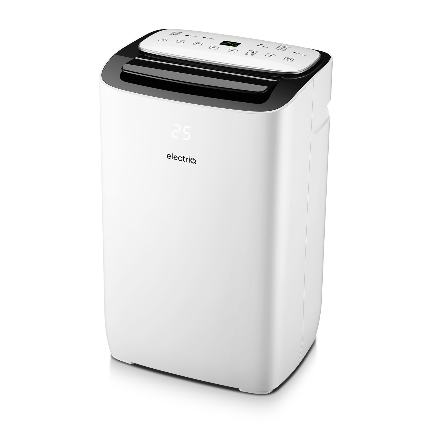 electriQ EcoSilent Smart 12000 BTU Portable Air Conditioner with ...