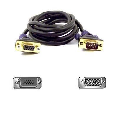 Belkin VGA Monitor Extension Cable HDDB15 Male over Female 3m - Laptops ...