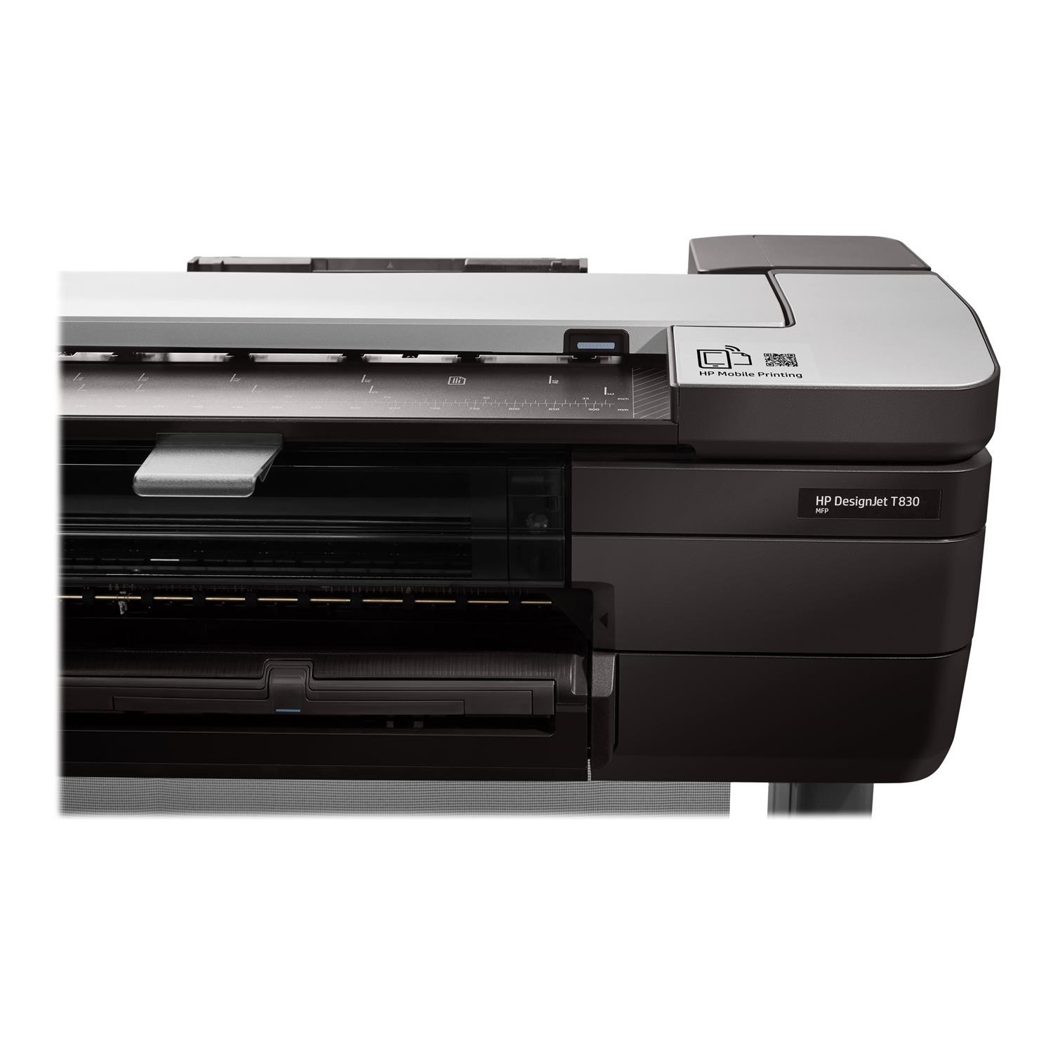 HP DesignJet T830 36" Wireless Colour Plotter Multifunction Inkjet ...