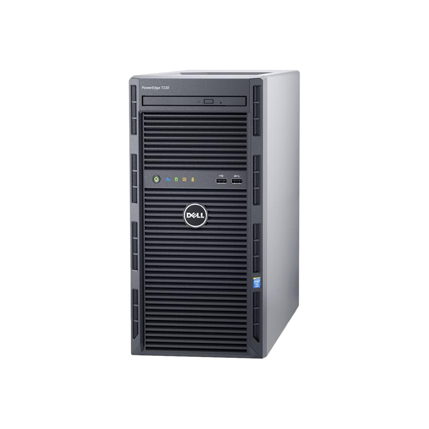 Dell Poweredge T130 Xeon E3-1220v6 3.0 GHz - 8GB - 2 x 1TB HDD - Tower ...