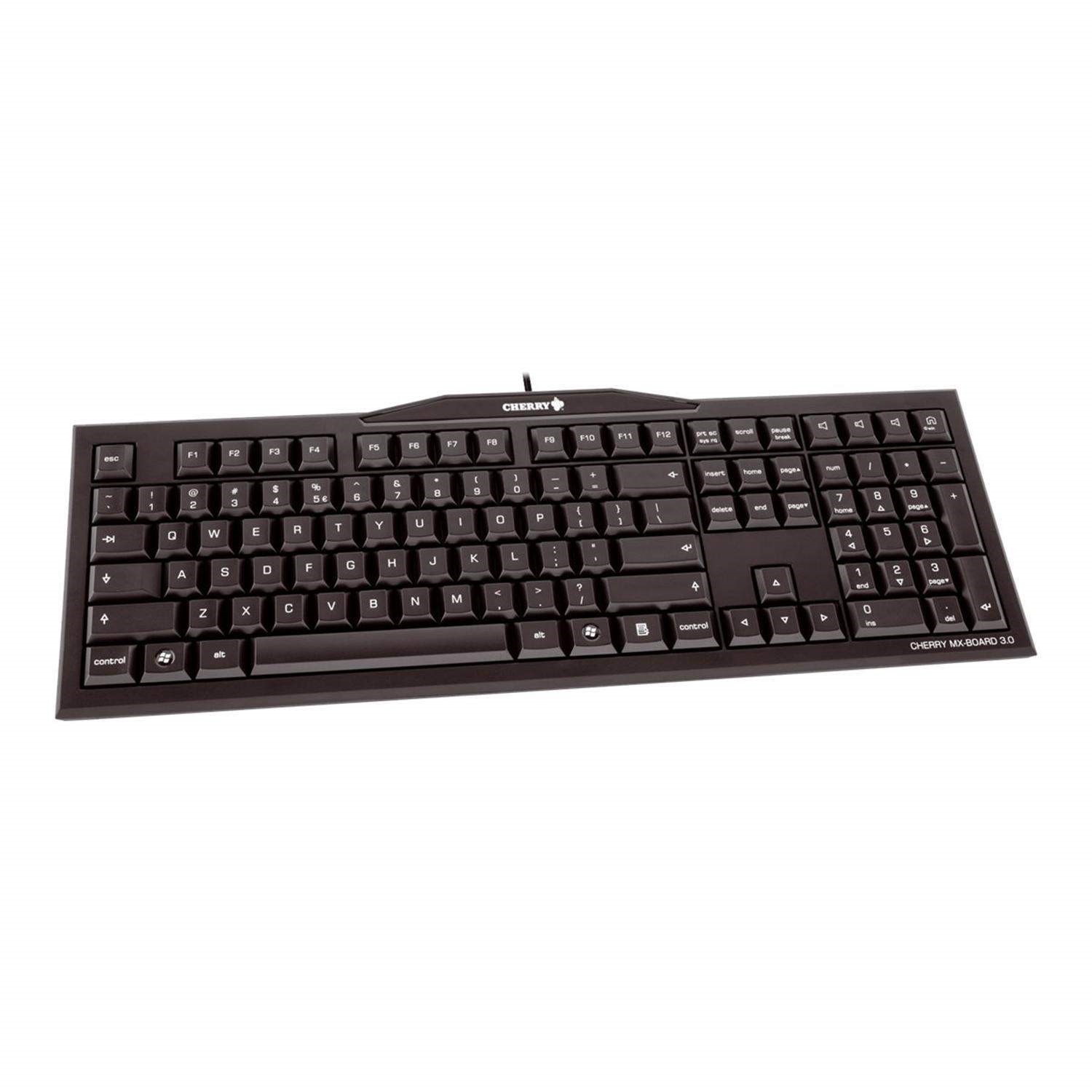 Cherry USB Full Size Standard Keyboard - Black - Laptops Direct
