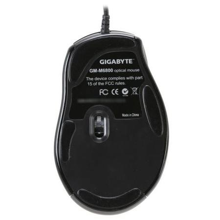 Gigabyte M6800 Optical USB Gaming Mouse in Black - Laptops Direct