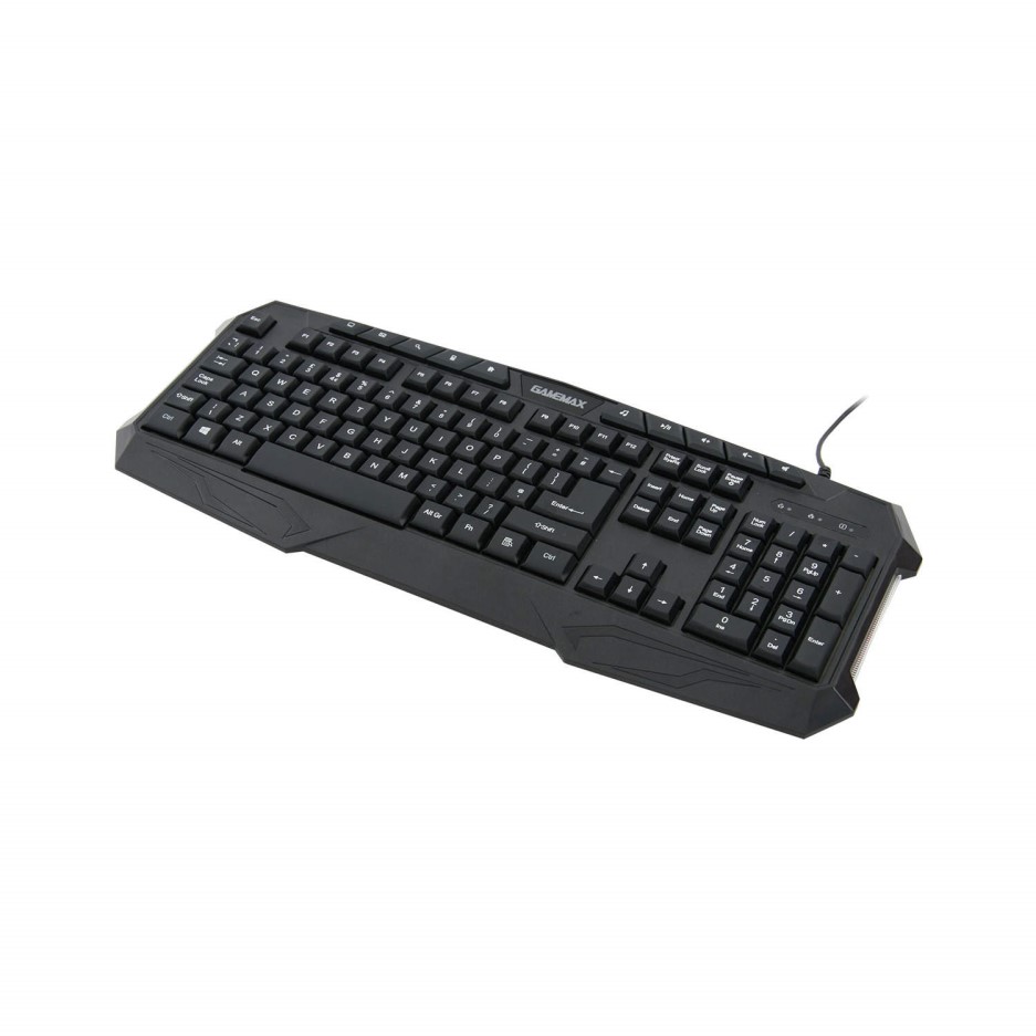 Game Max Typhoon Backlit Gaming Keyboard 3 Colour LED - Laptops Direct