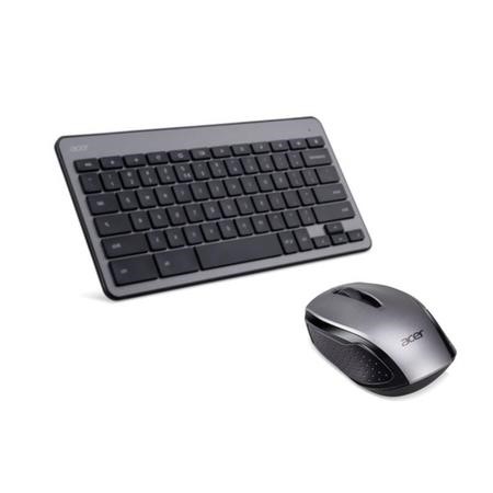 Acer Chrome Wireless Keyboard and Mouse - Laptops Direct