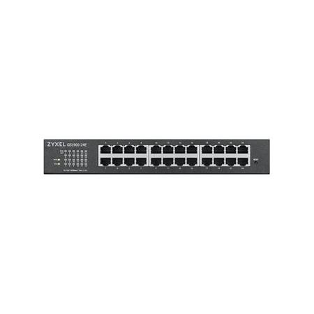 Zyxel GS1900-24E 24-Port Smart Managed Desktop Gigabit Switch - Laptops ...
