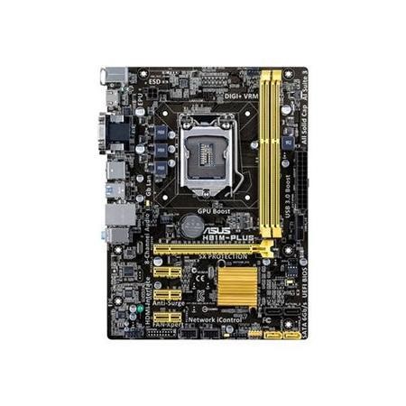 ASUS H81M-PLUS Intel H81 Chipset DDR3 Micro-ATX Motherboard - Laptops ...