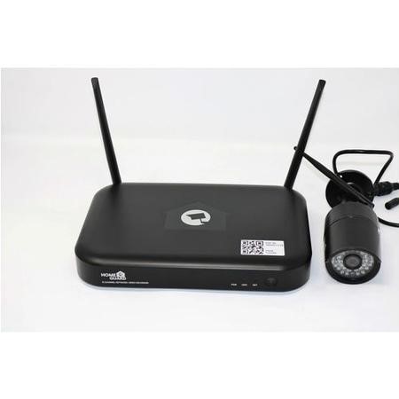 HomeGuard CCTV System - 8 Channel Wireless NVR with 4 x 1080p HD Day ...