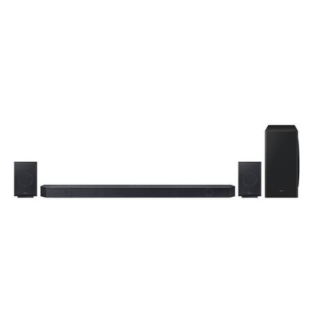 Samsung Q-Series Q990D Cinematic Soundbar with Subwoofer and Rear ...