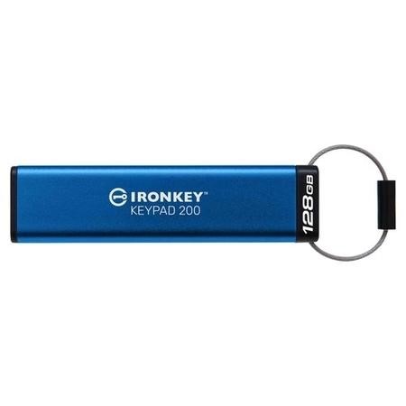 Kingston IronKey Vault Privacy 128GB Encrypted USB 3.0 Flash Drive ...