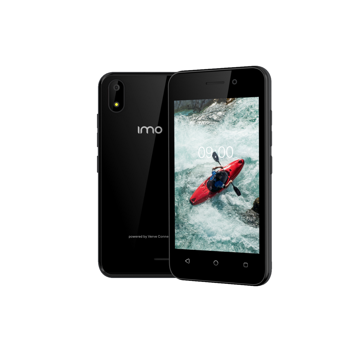 IMO Q2 Plus Black 4" 8GB 4G Unlocked & SIM Free Smartphone - Laptops Direct