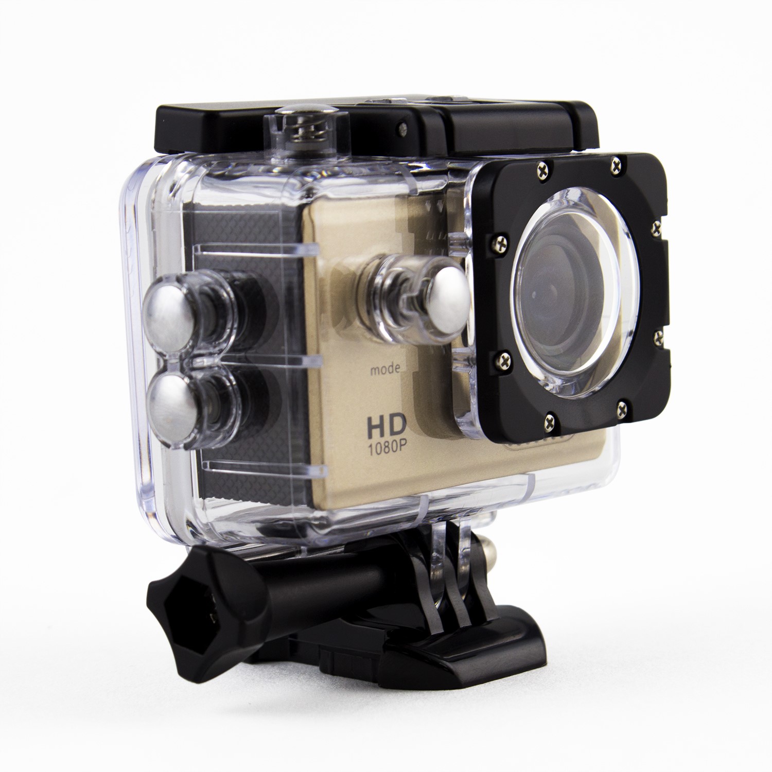 electriQ 1080P Sports Action Camera + Free Accessory Kit Included ...