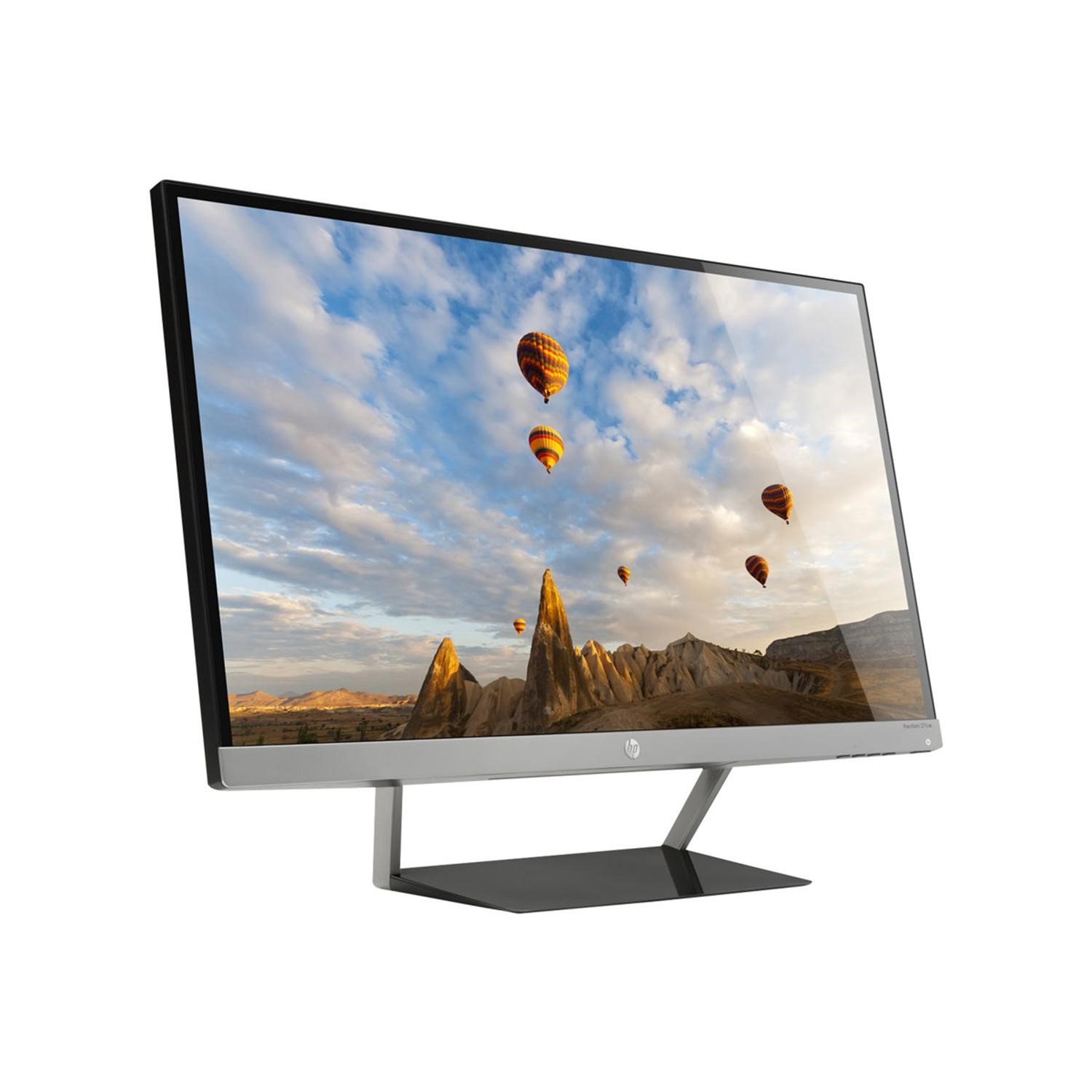 HP Pavilion 27cw VGA HDMI Bezel-less HD 27" Monitor - Laptops Direct