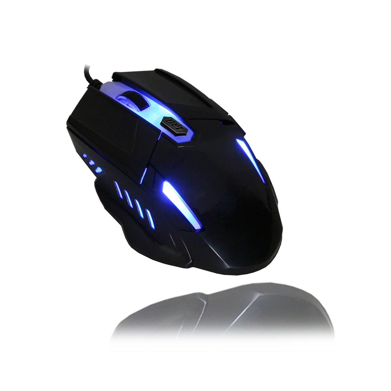 CiT Storm Mouse & Keyboard Bundle - Black/Blue - Laptops Direct