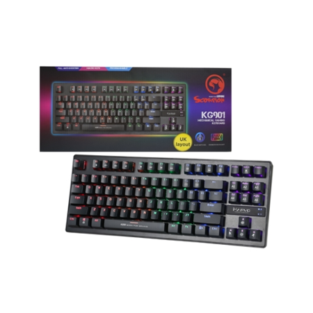 Marvo Scorpion KG901 RGB LED Compact Gaming Keyboard with Mechanical ...