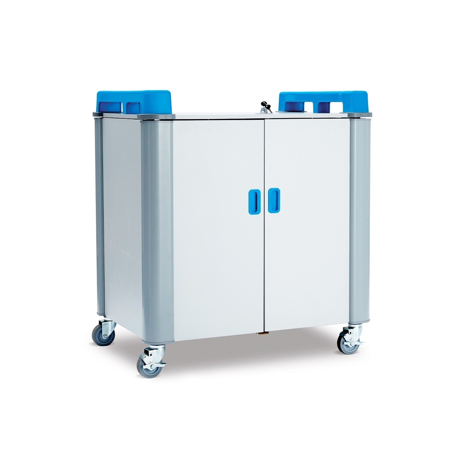 LapCabby 32V - 32 laptops or chromebooks up to 19' - vertical storage 4 ...