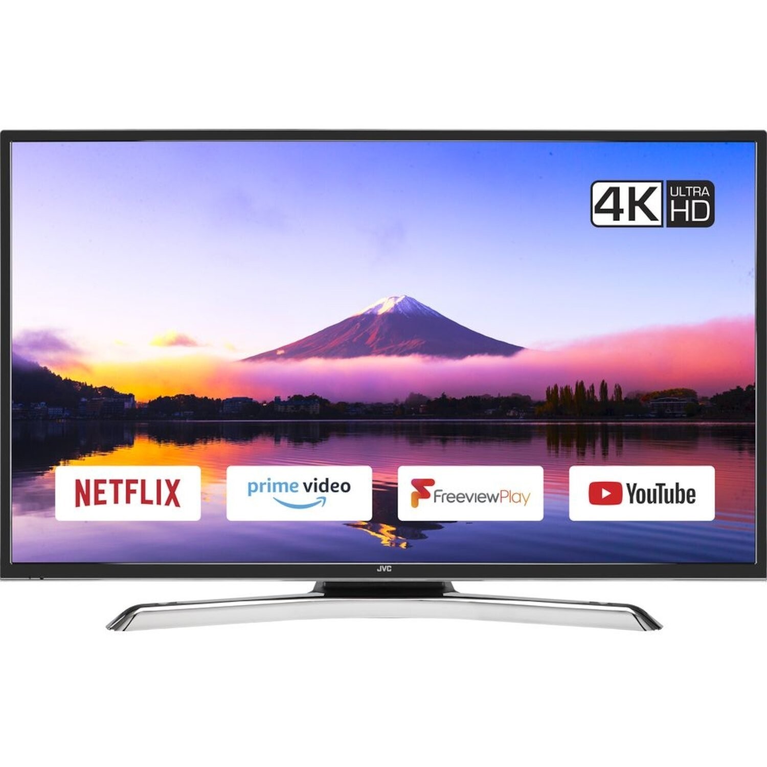 Refurbished JVC 40" 4K Ultra HD with HDR10 LED Freeview Play Smart TV ...