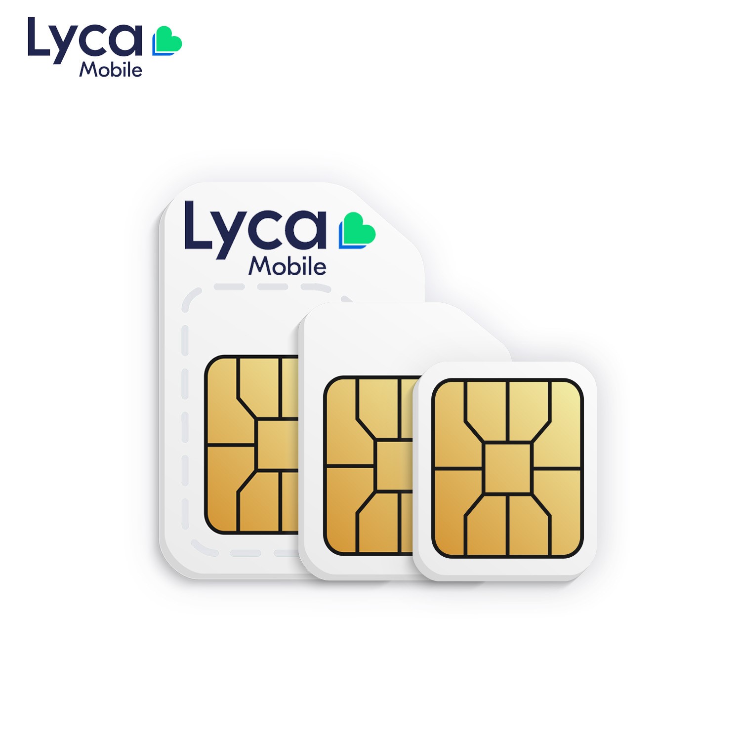 Lyca Pay As You Go Sim Card Trio - Laptops Direct