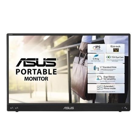 ASUS ZenScreen MB166C 15.6" IPS Full HD USB-C Portable Monitor ...
