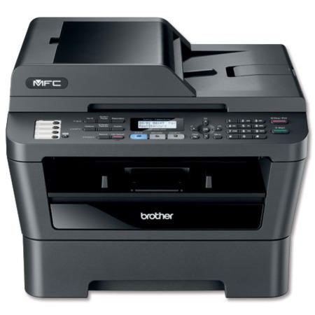 Brother MFC-7860DW Laser Multifunction Printer - Monochrome - Plain ...