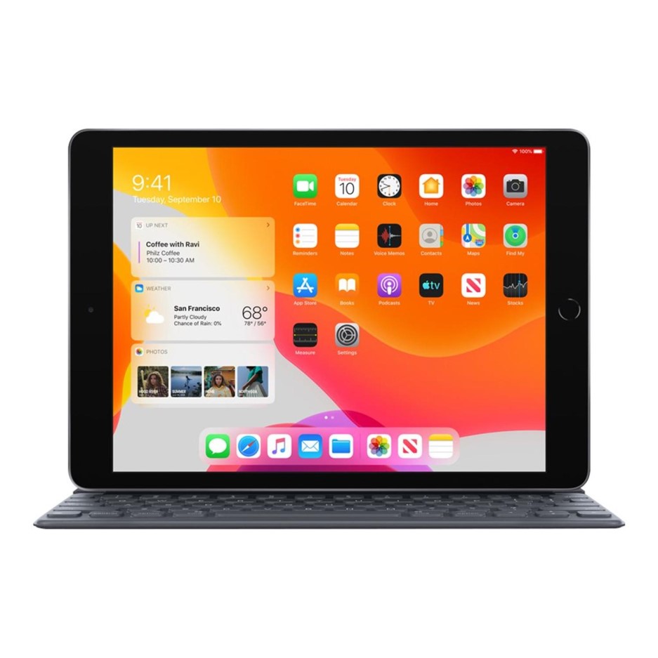 Apple iPad WiFi + 128GB 10.2 Inch 2019 Tablet - Space Grey - Laptops Direct