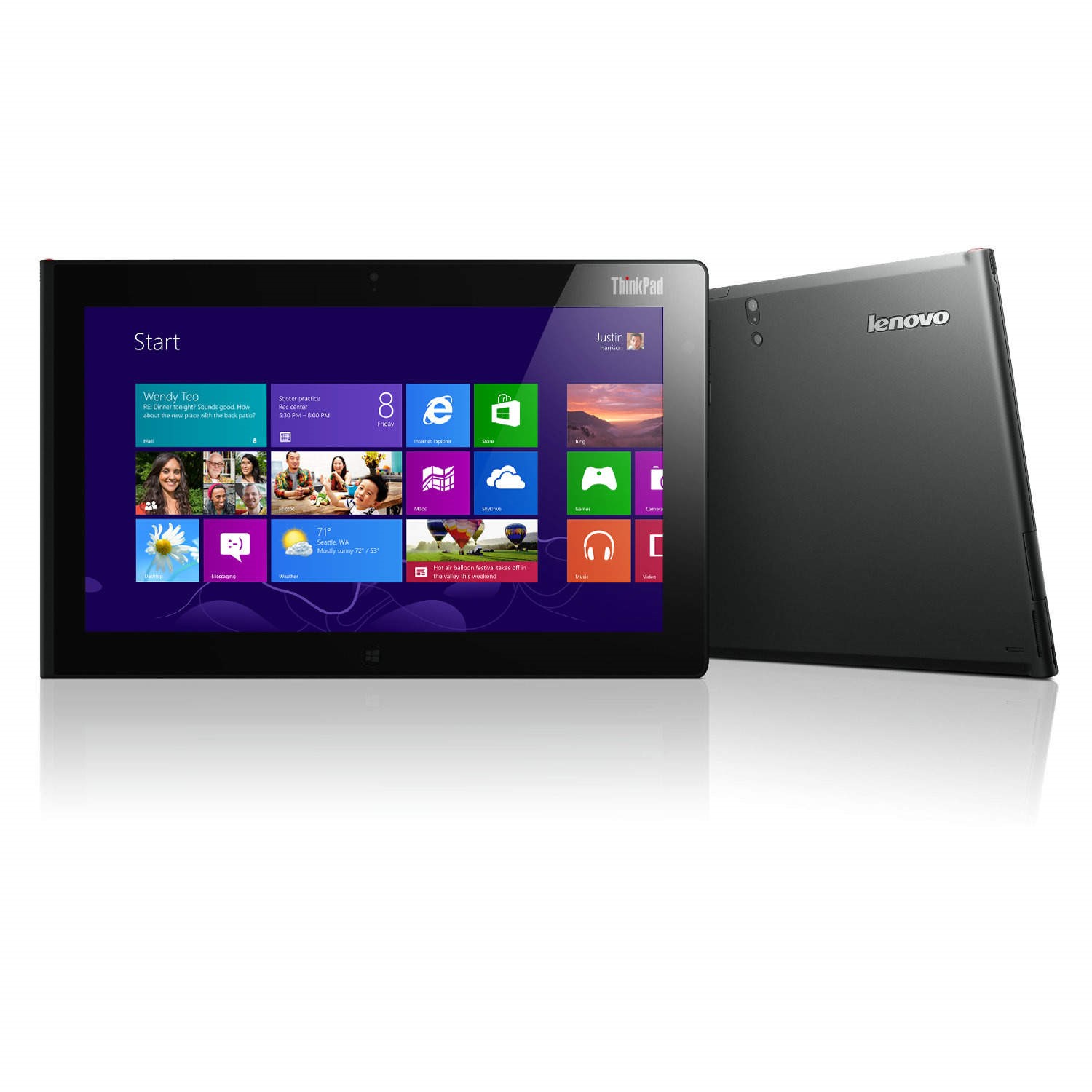 Lenovo ThinkPad Tablet 2 Windows 8 Wi-Fi Tablet - Laptops Direct