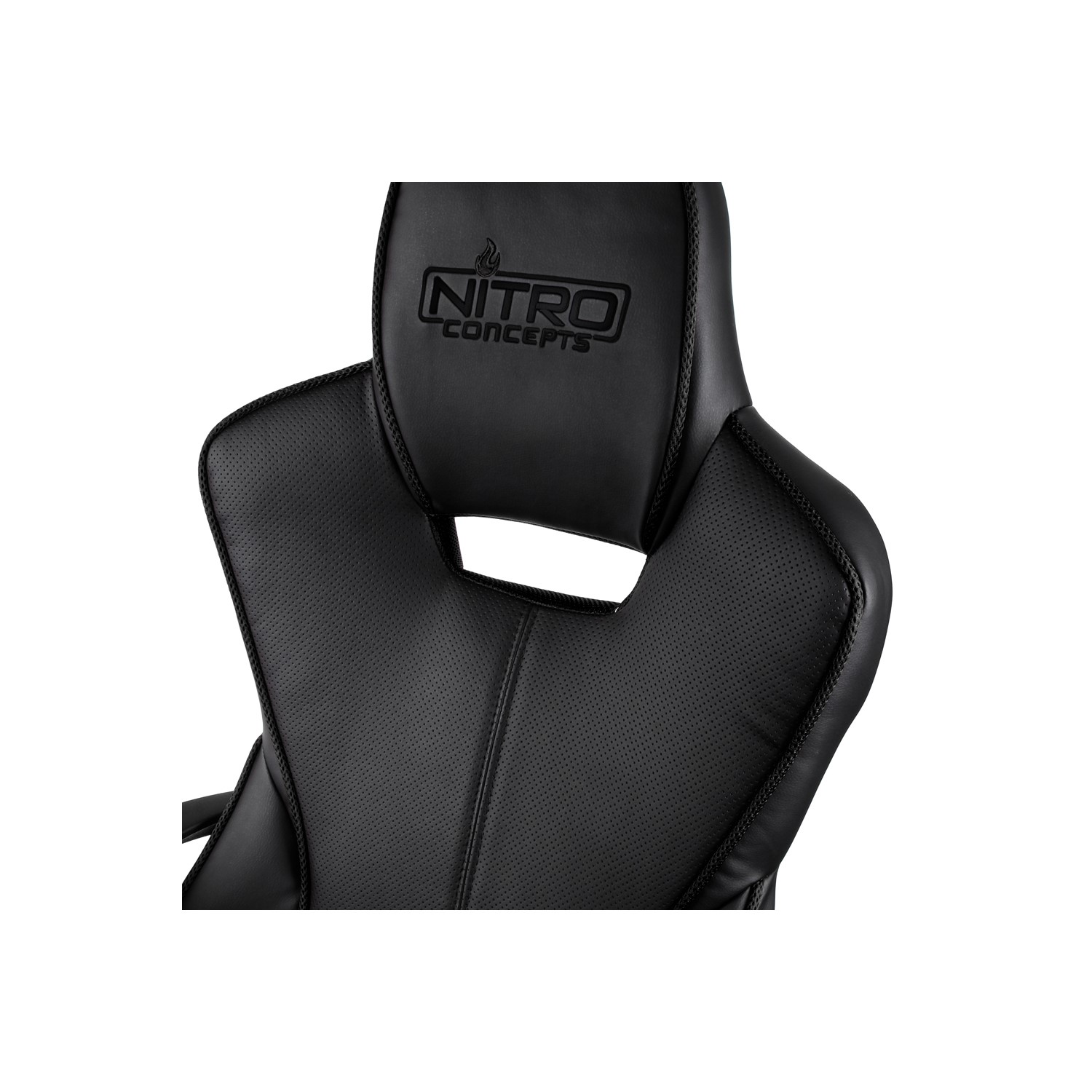 Nitro Concepts E200 Race Series Gaming Chair - Black/Blue - Laptops Direct