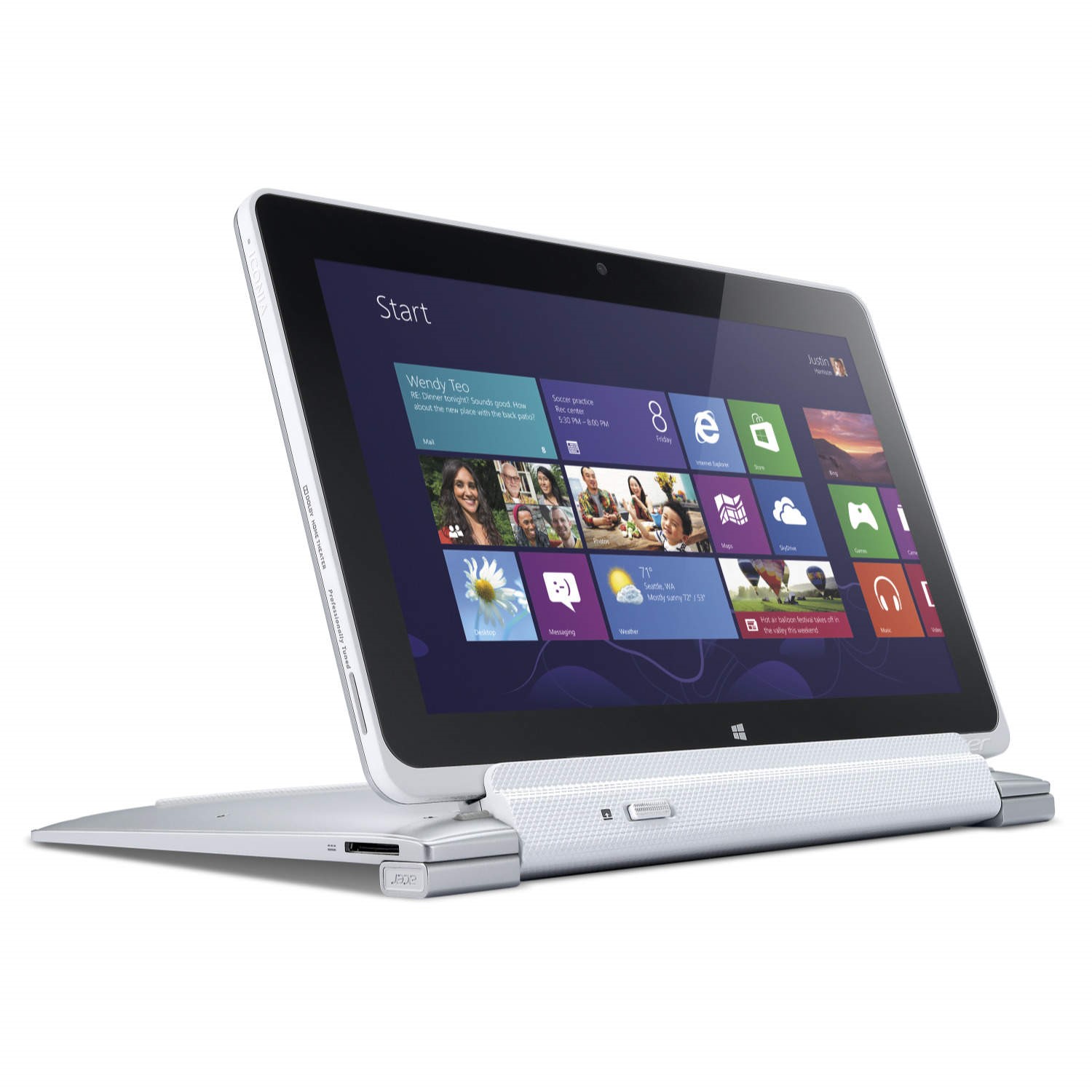 Acer Iconia W510 2GB 64GB 10.1 inch Windows 8 Tablet with Removable ...