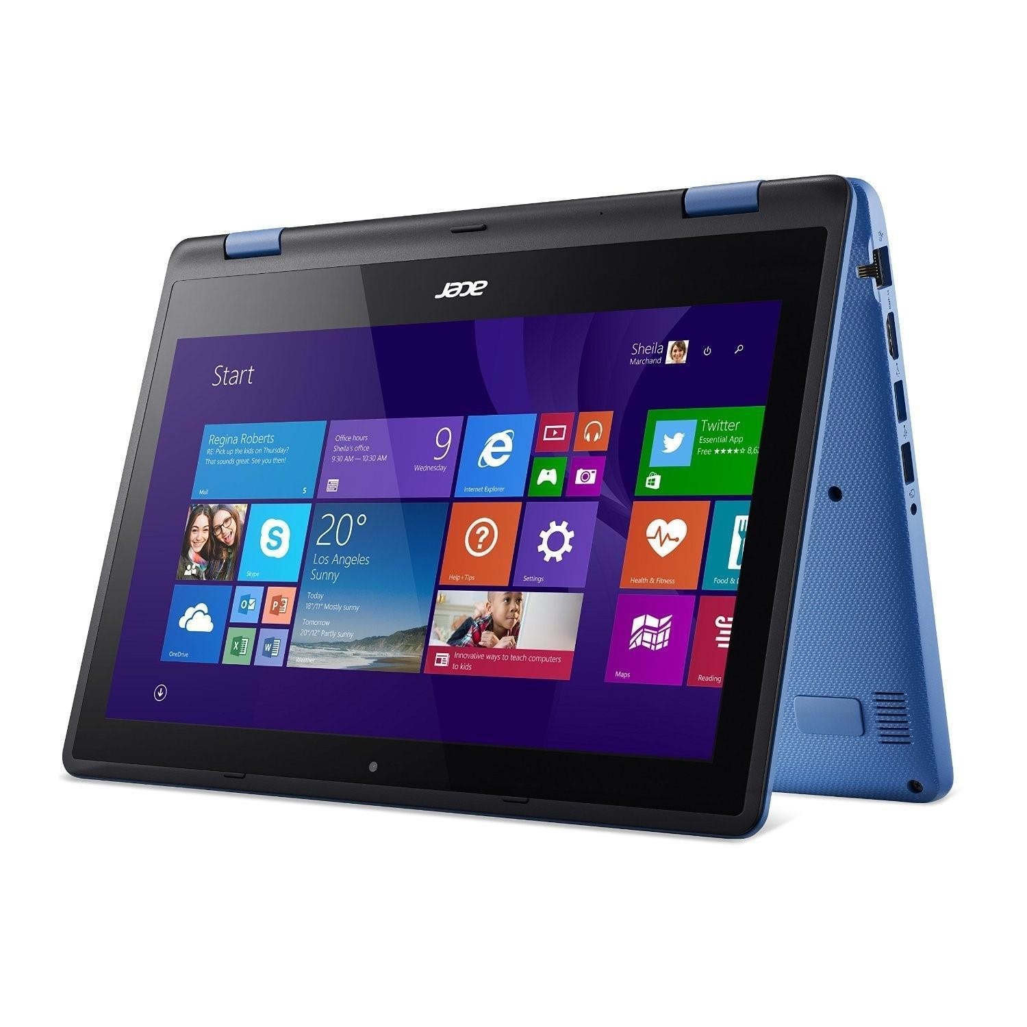 Acer Aspire R11 - Blue - 2 in 1 Flip - Intel Celeron N3050 eMMC 32GB ...