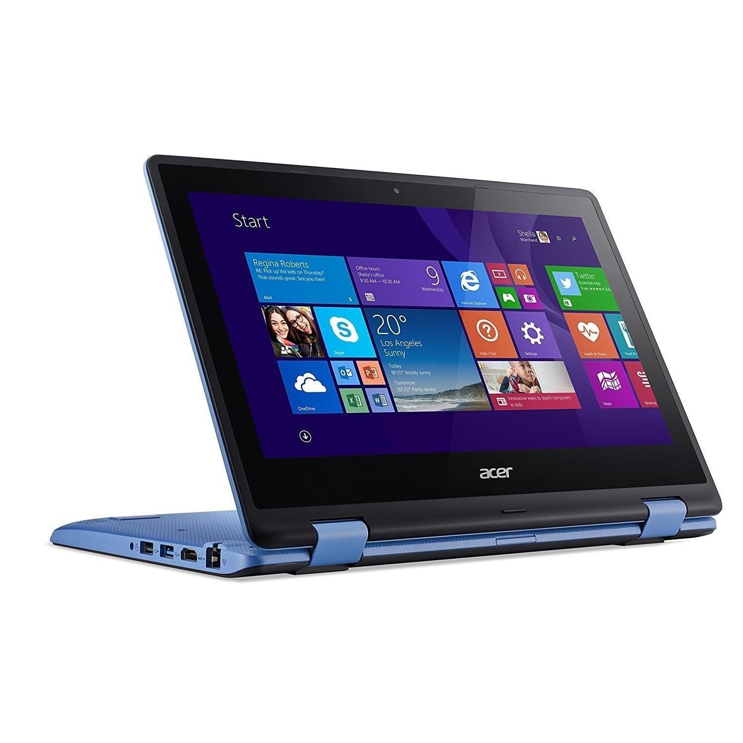 Acer Aspire R11 - Blue - 2 in 1 Flip - Intel Celeron N3050 eMMC 32GB ...