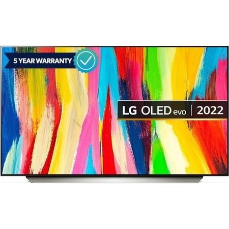 Refurbished LG C2 48" 4K Ultra HD with HDR OLED Freeview Smart TV ...