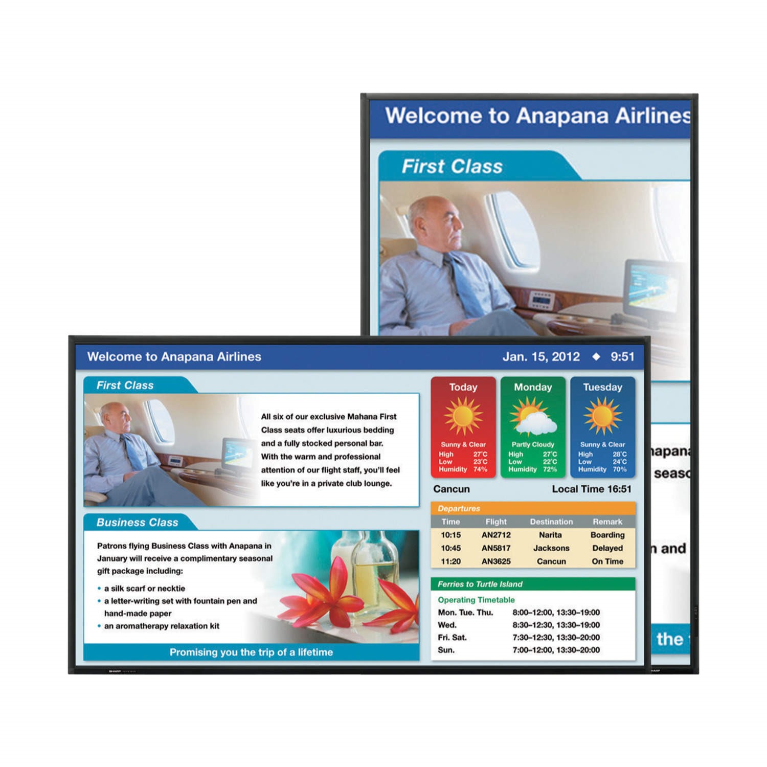 Sharp PNA601 60 Inch Full HD LED Display - Laptops Direct