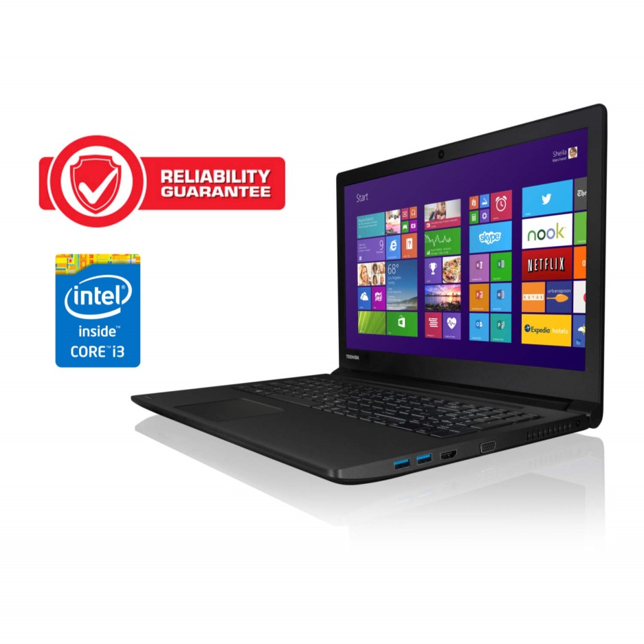 Toshiba Satellite Pro R50-B-12W Core i3-4005U 4GB 500GB Windows 7/8 ...