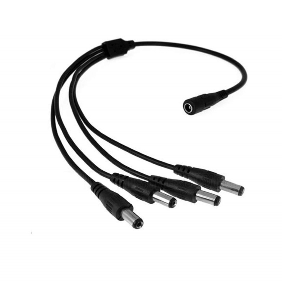 1 to 4 way 2.1mm DC Power Splitter - Laptops Direct