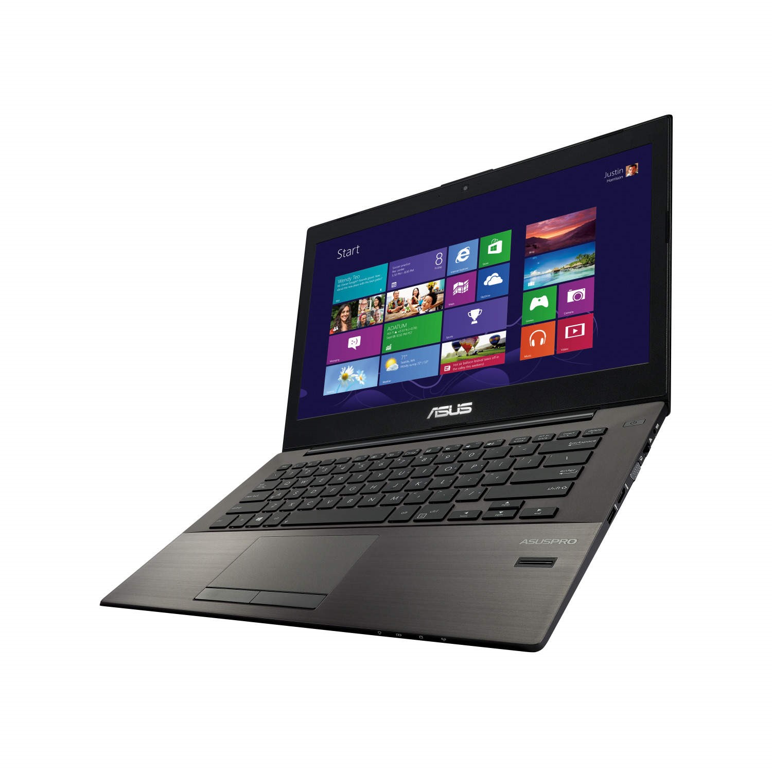 Asus PU401LA Core i5 4GB 500GB 14 inch Windows 8 Pro Laptop in Black ...