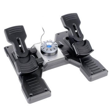 Saitek Pro Flight Rudder Pedals with Toe Brakes - Laptops Direct