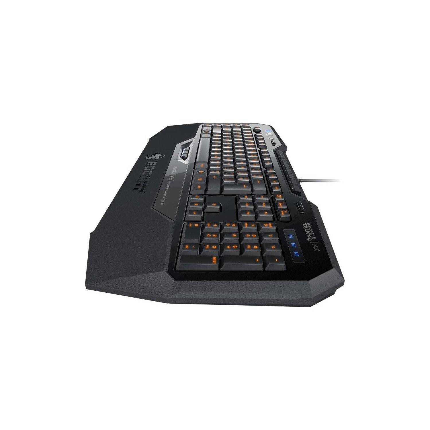 Roccat Isku FX Multicolour Illuminated Membrane Gaming Keyboard - Laptops Direct