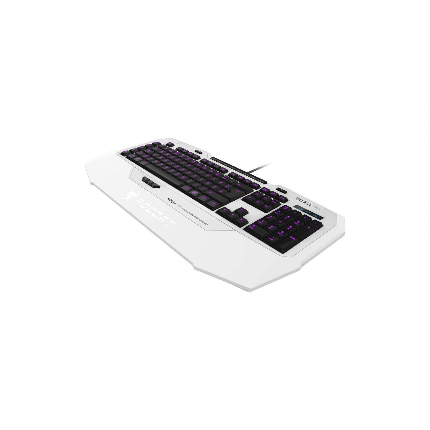 Roccat ISKU FX Illuminated Keyboard White-UK - Laptops Direct