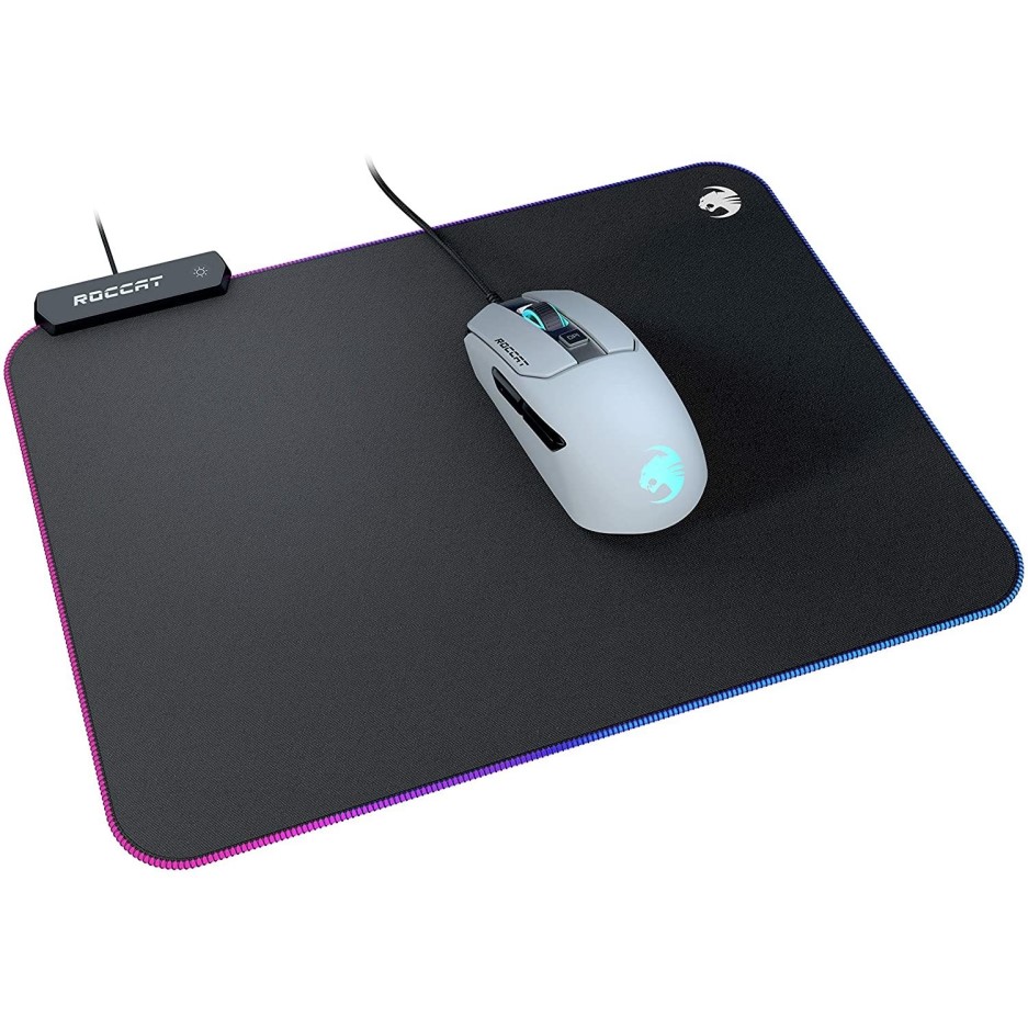 Roccat Sense AIMO LED Gaming Mousepad - Laptops Direct