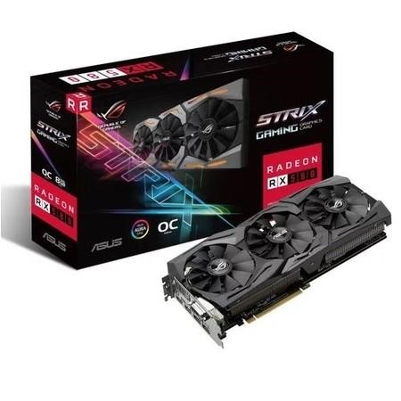ASUS ROG STRIX Radeon RX 580 8GB GDDR5 OC Graphics Card - Laptops Direct