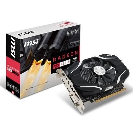 MSI Radeon RX 460 2GB GDDR5 OC Graphics Card - Laptops Direct