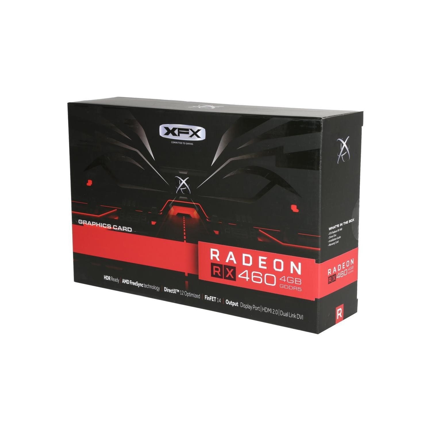 XFX Radeon 460 4GB DDR5 Heatsink Graphics Card - Laptops Direct