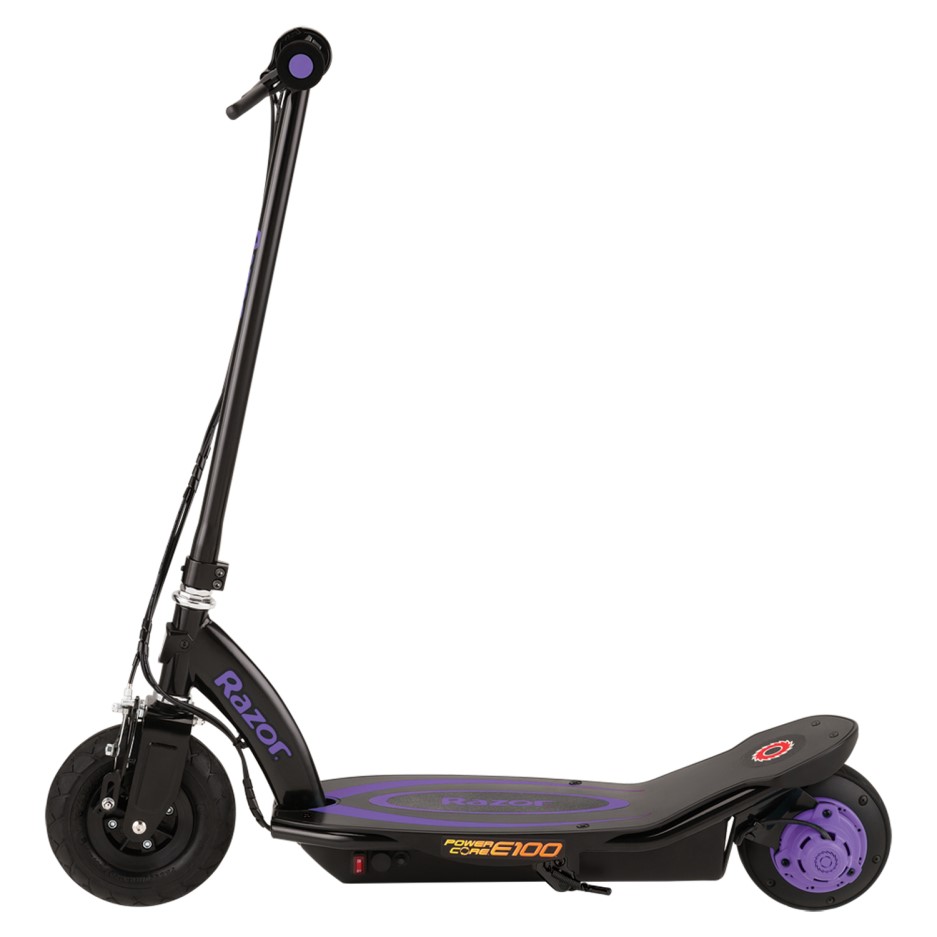 Razor Power Core E100 Electric Scooter - Purple - Laptops Direct