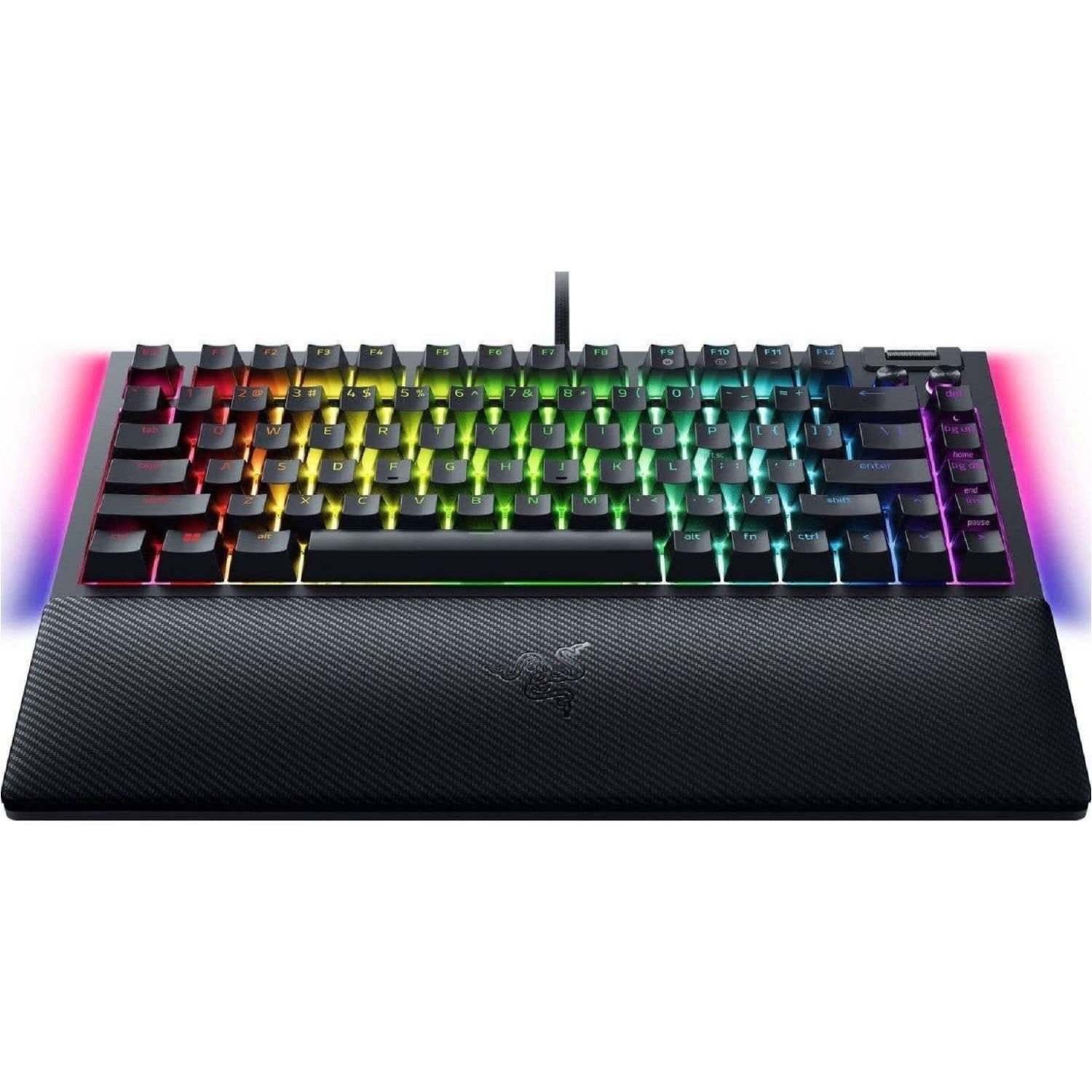 Razer BlackWidow V4 75% RGB Gaming Keyboard Black - Laptops Direct