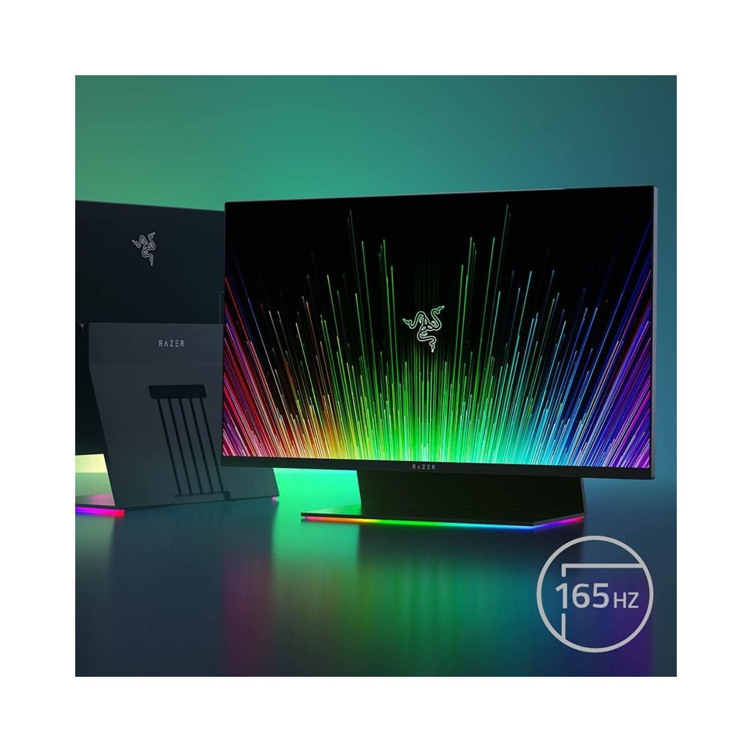 Razer Raptor 27" QHD 165Hz FreeSync G-Sync USB-C Gaming IPS Monitor ...