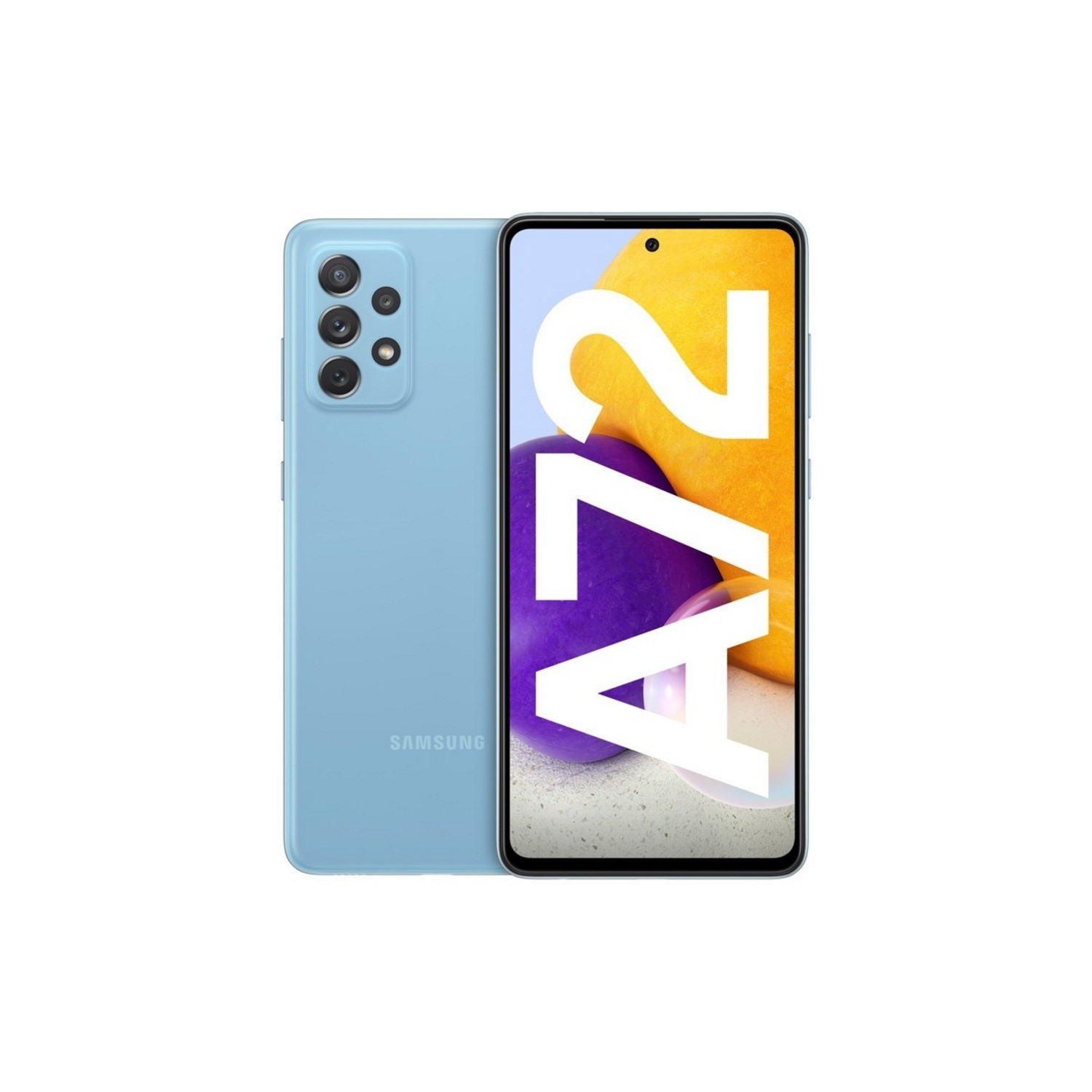 Samsung Galaxy A72 Blue 6.7" 128GB 4G Unlocked & SIM Free Smartphone ...