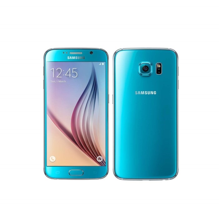 Samsung Galaxy S6 Topaz Blue 32GB Unlocked & SIM Free - Laptops Direct