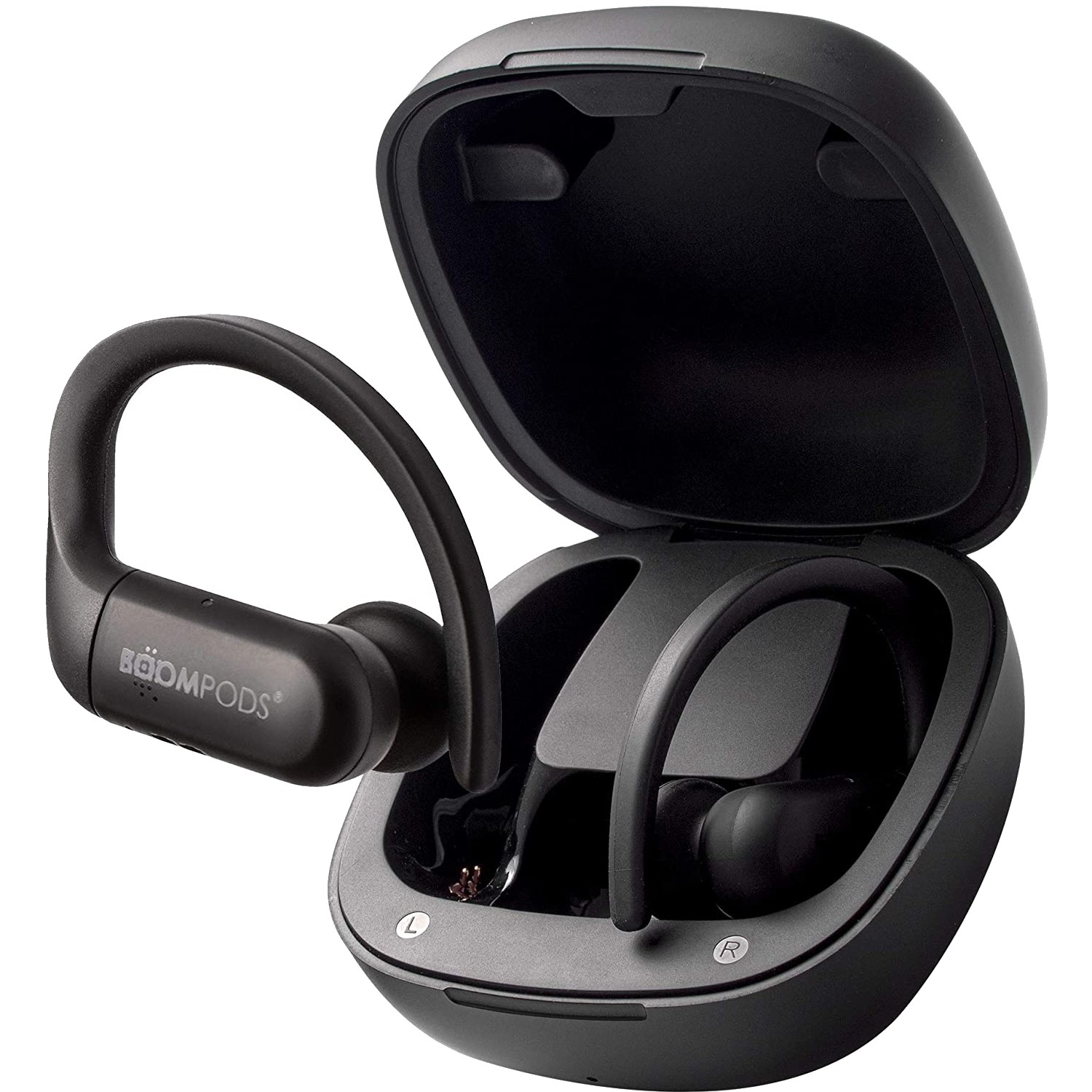 Boompods Sportpods TWS - Black - Laptops Direct