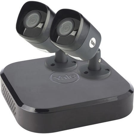 Yale 2 Camera 4MP DVR CCTV System with 1TB HDD - Laptops Direct